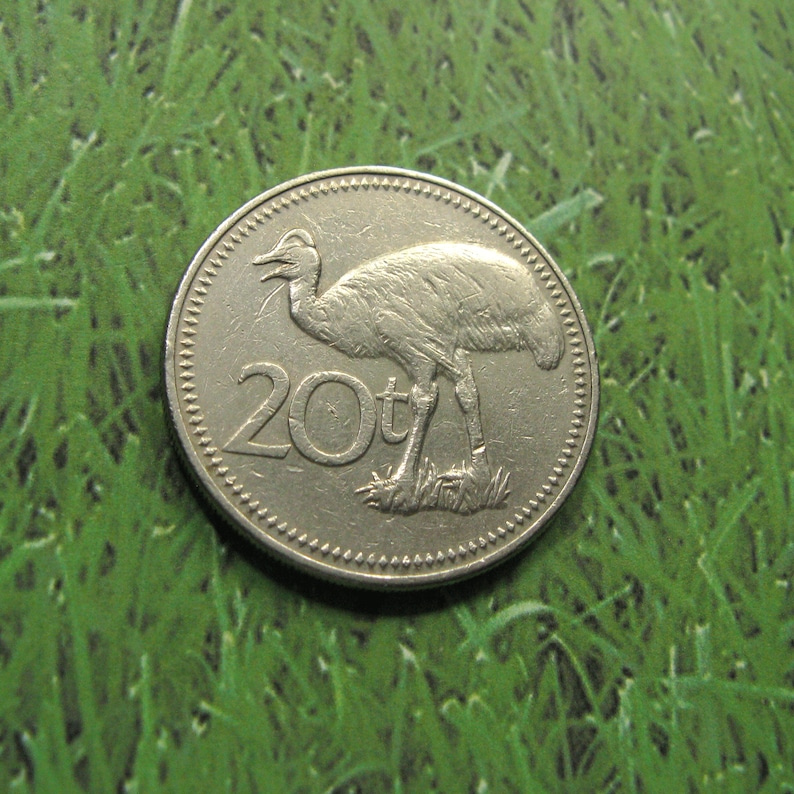 Papua New Guinea Coins Rare and Unusual Coins Jewelry Coins | Etsy