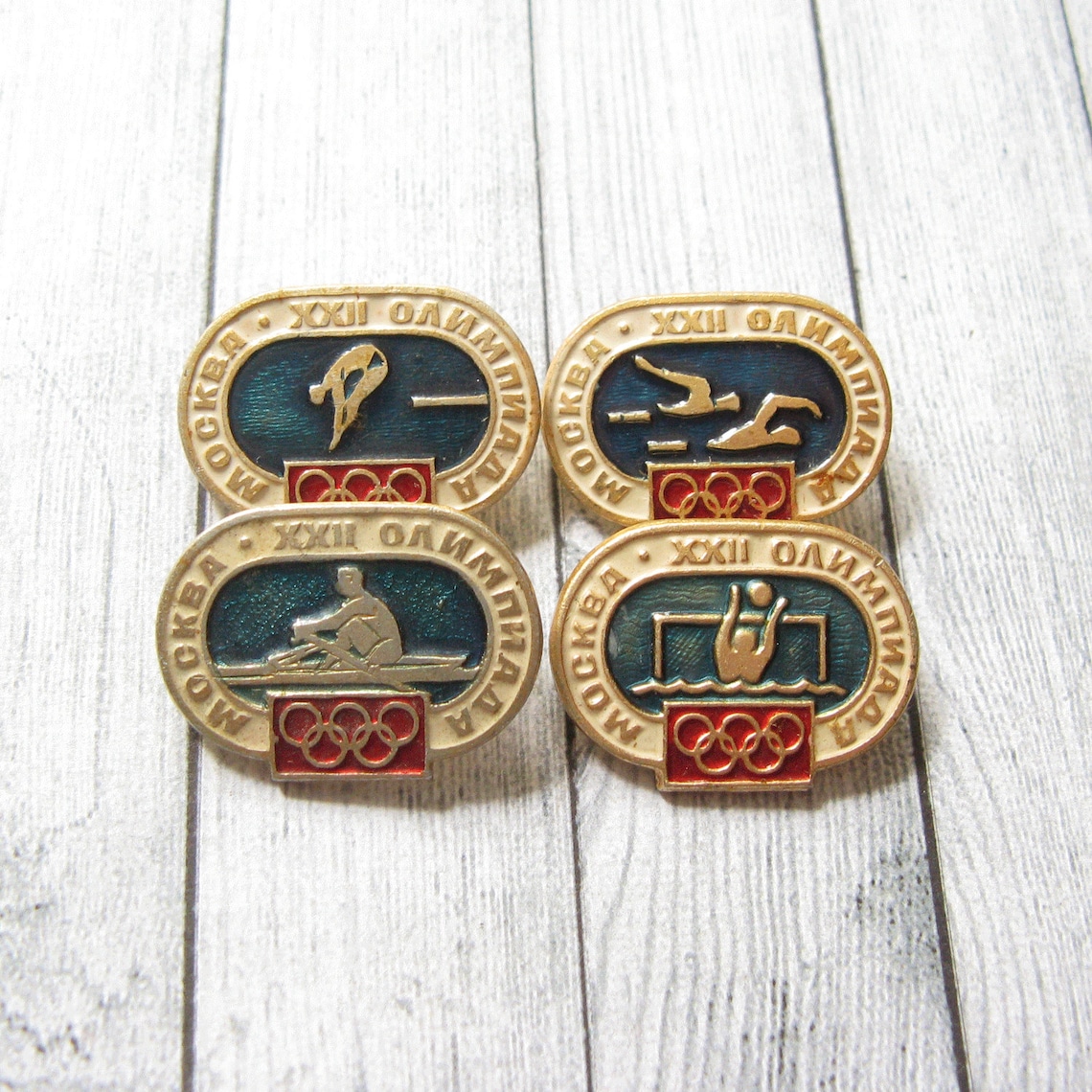 22nd Olympic Games Pins Sports Collectible Summer Olympic | Etsy