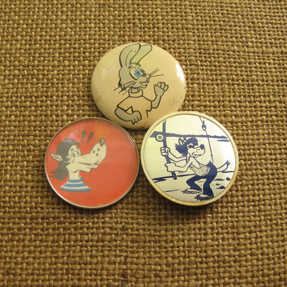 Soviet Animation Pins Cartoon Badges Badge For Coll Gem