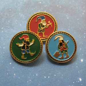 Vintage Cartoon Characters Pins Vintage Enamel Pins Funny - Etsy