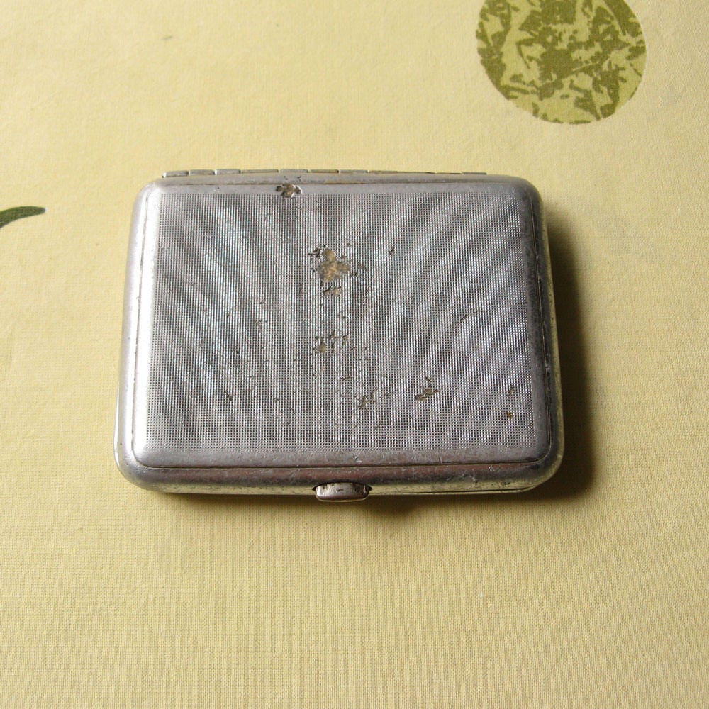 Vintage Cigarette Case Old Cigarette Box Ornate Cigarette | Etsy