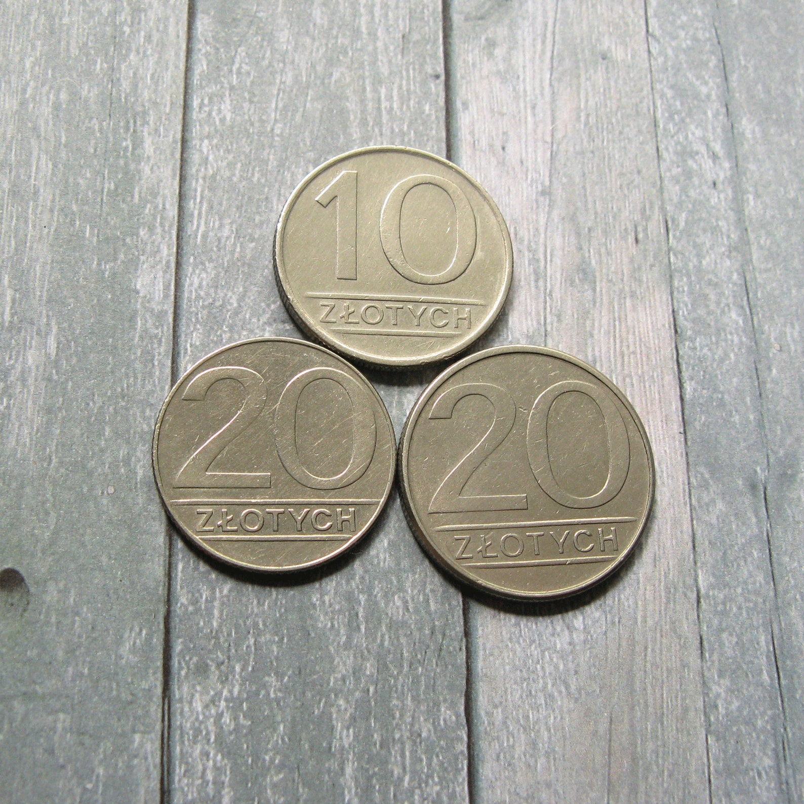 Polish Coins Coins for Collection Polish Money Coin From - Etsy