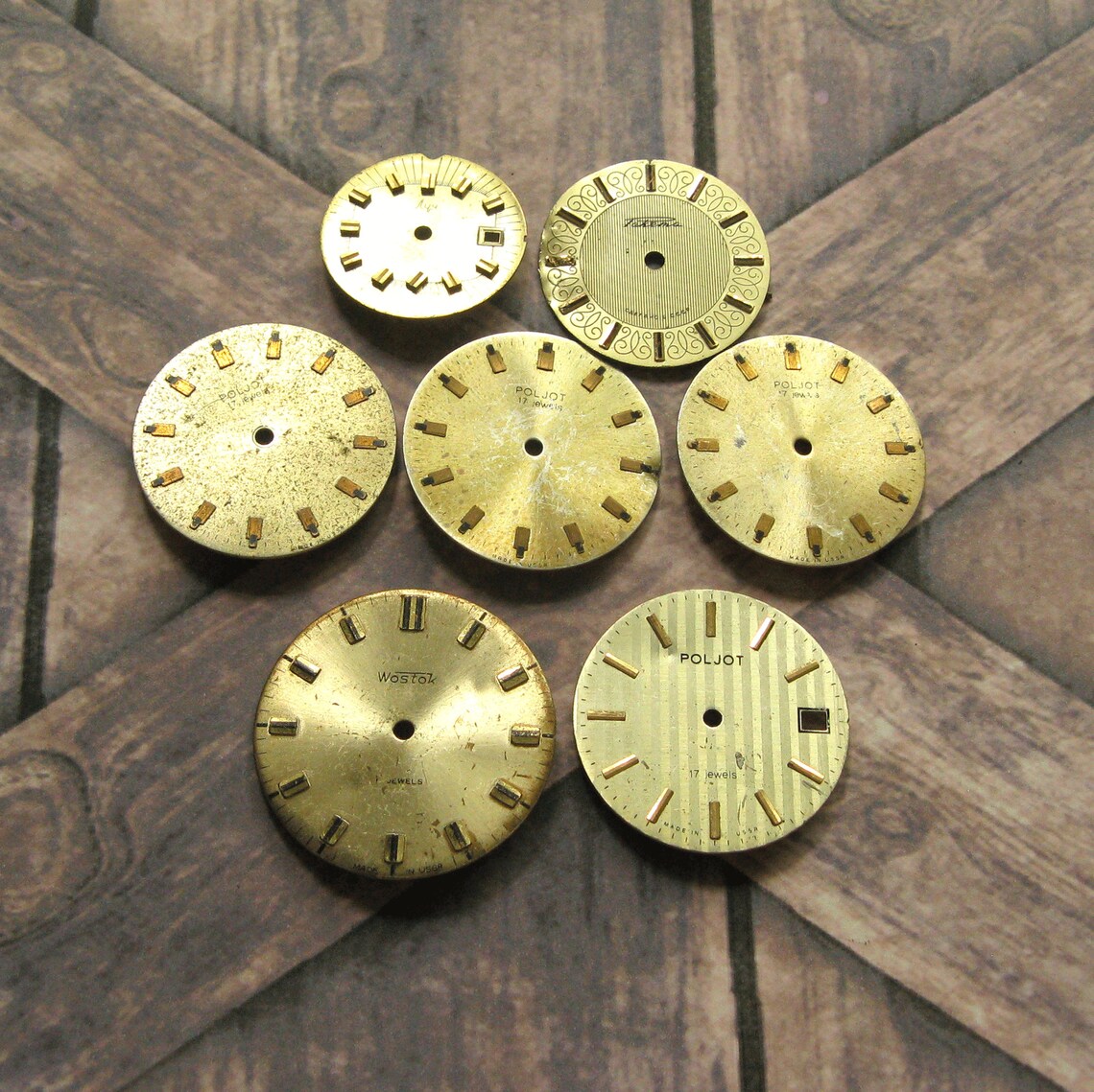 16 Pcs Vintage Watch Faces Watch Faces Round Watch Face - Etsy UK
