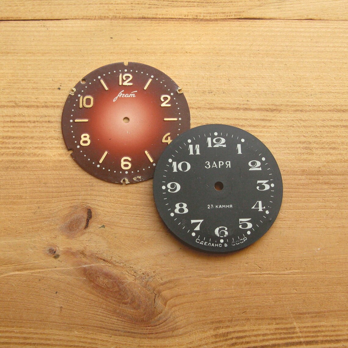 Alarm Clock Faces Vintage Alarm Clocks Retro Clock Parts - Etsy