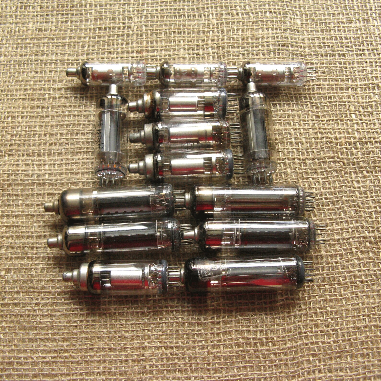 Vintage Vacuum Tubes Steampunk Supplies Retro Décor Trinket | Etsy