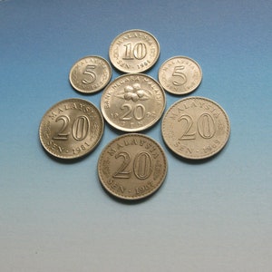 Coins from Malaysia Malaysian Sen Rare and Unusual Coins | Etsy