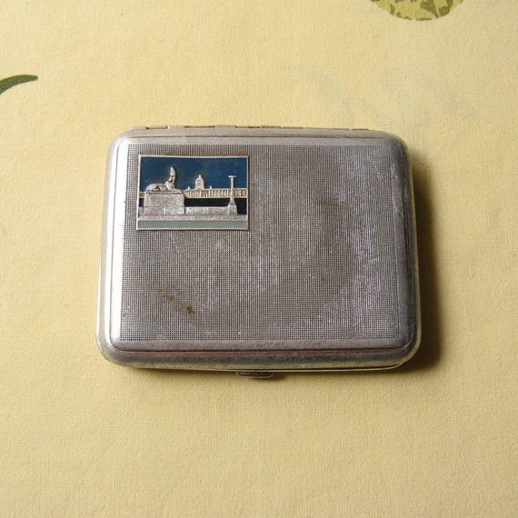 Vintage Cigarette Case Old Cigarette Box Ornate Cigarette | Etsy