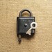Vintage Lock Padlock With Key Working Padlock Cottage Chic - Etsy
