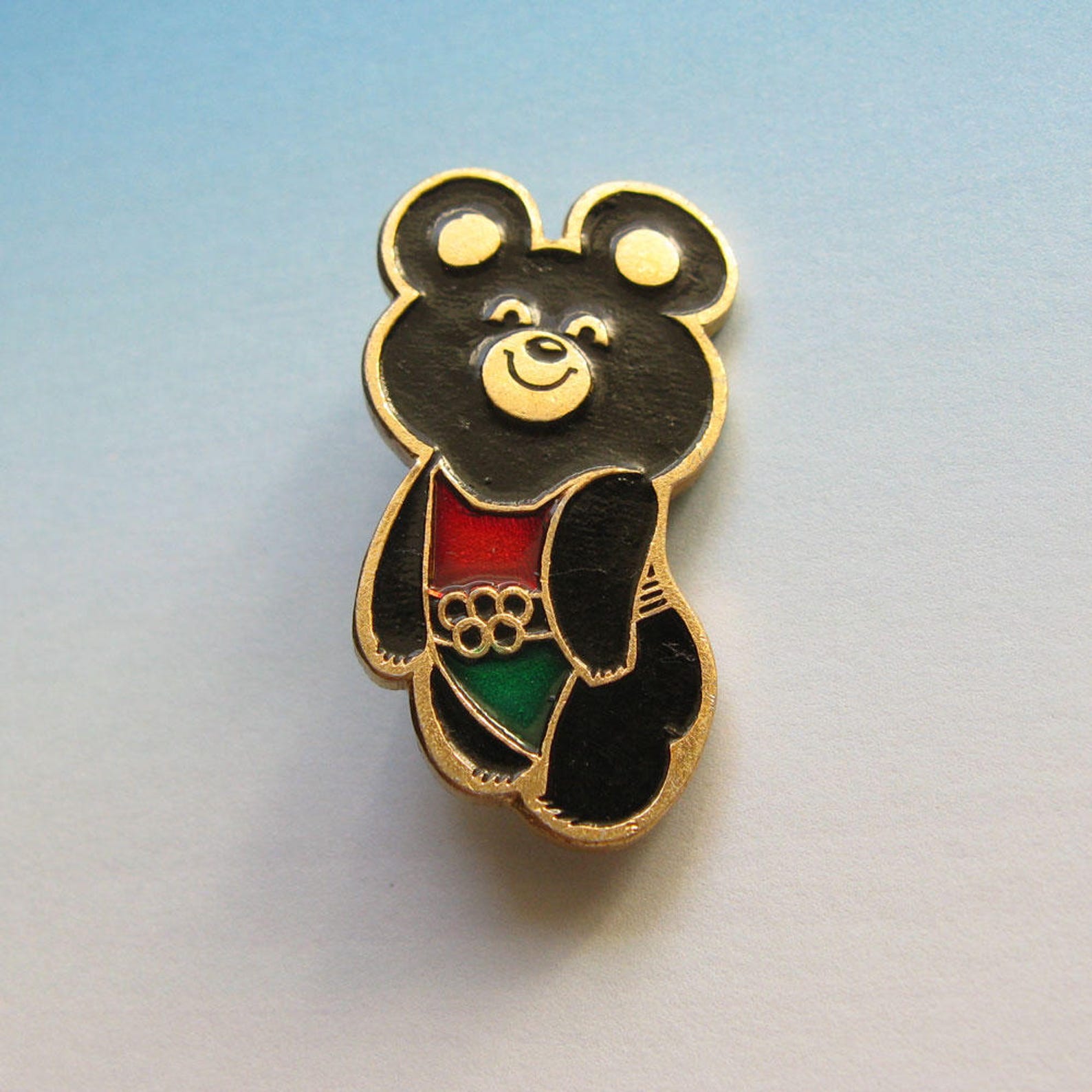 Olympic Games 80 Moscow Games Symbol Russian Bear Symbol | Etsy