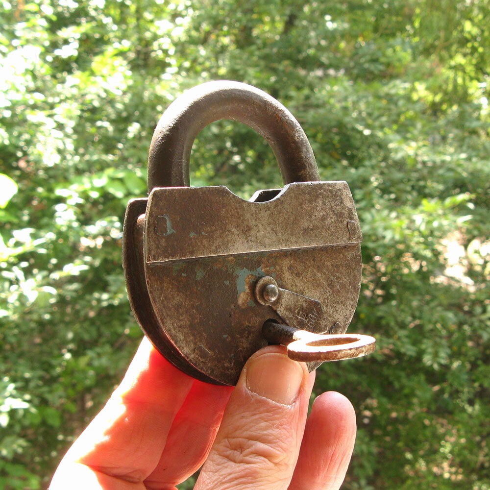 Antique Padlock Wedding Lock Love Lock and Key Retro Lock | Etsy