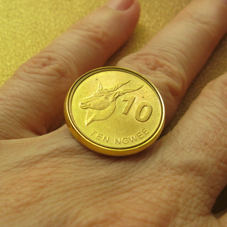 Coin Ring Custom Ring Coin Jewelry Coin Ring for Men | Etsy