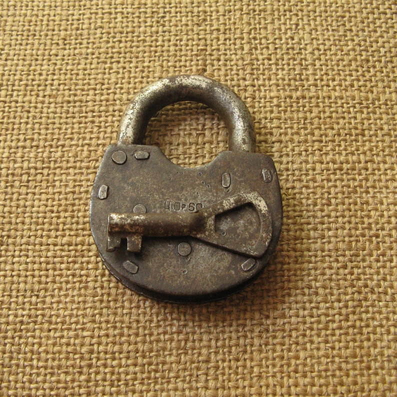 Antique Padlock Wedding Lock Love Lock and Key Retro Lock - Etsy