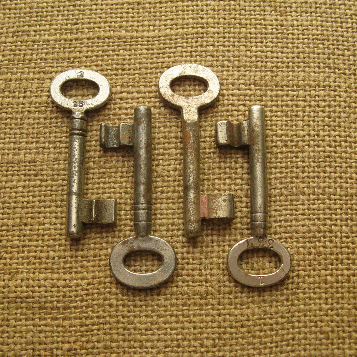 Set of 13 Old Skeleton Keys Antique Keys Primitive Keys - Etsy