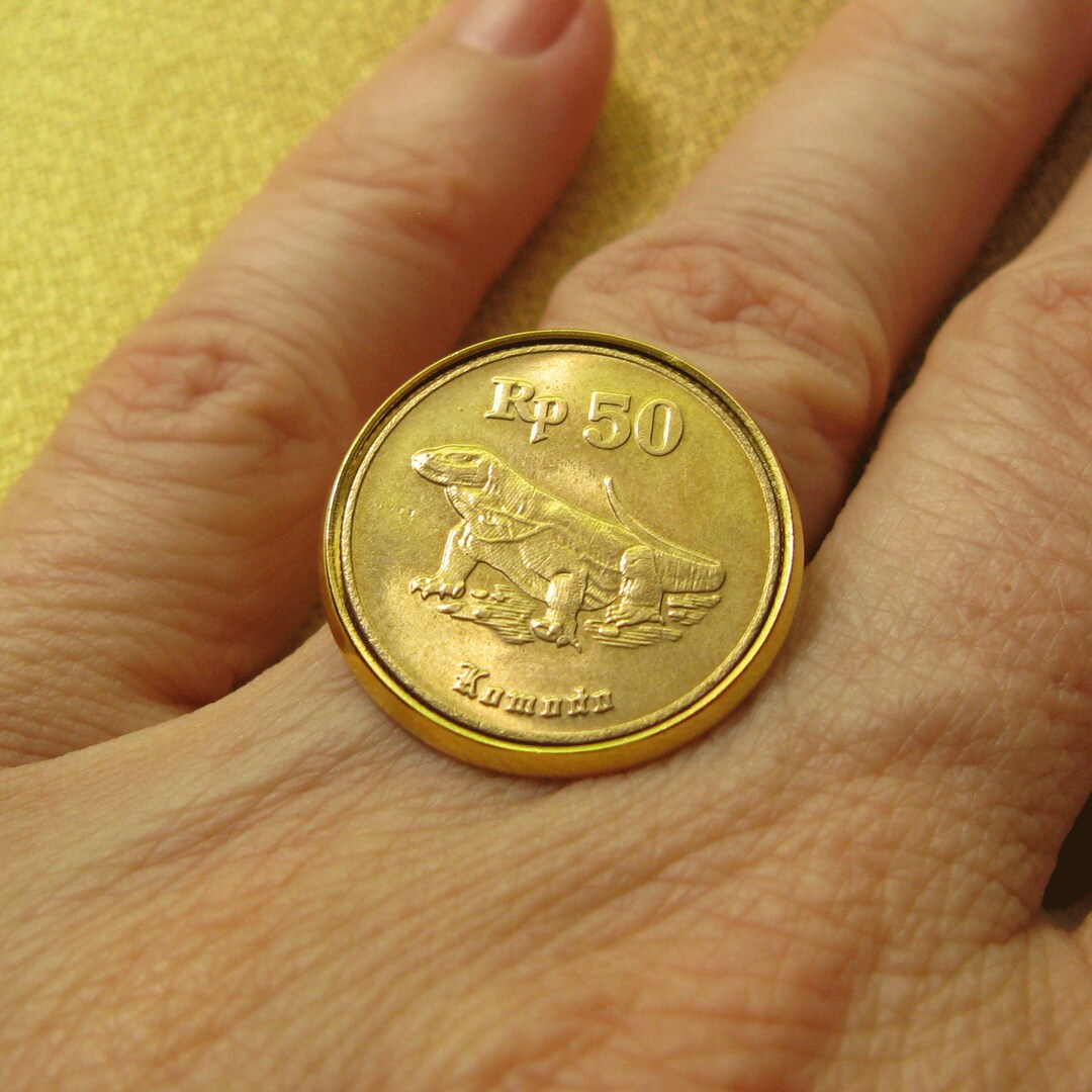 Coin Ring - Custom Ring - Coin Jewelry - Coin Ring for Men - Ring for ...