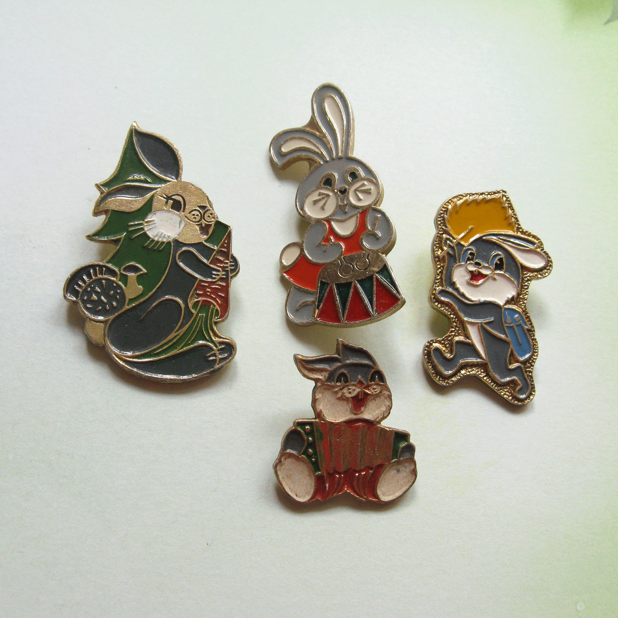 Vintage Cartoon Characters Pins Cartoon Badges Pins for - Etsy