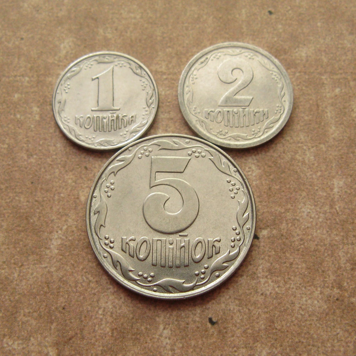All Ukrainian Nominal Coins Full Set of Coins Coins | Etsy