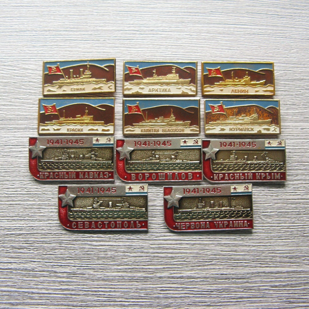 Vintage Nautical Pins, Navy and Aqua, Antique Vessels, Nautical Badges ...