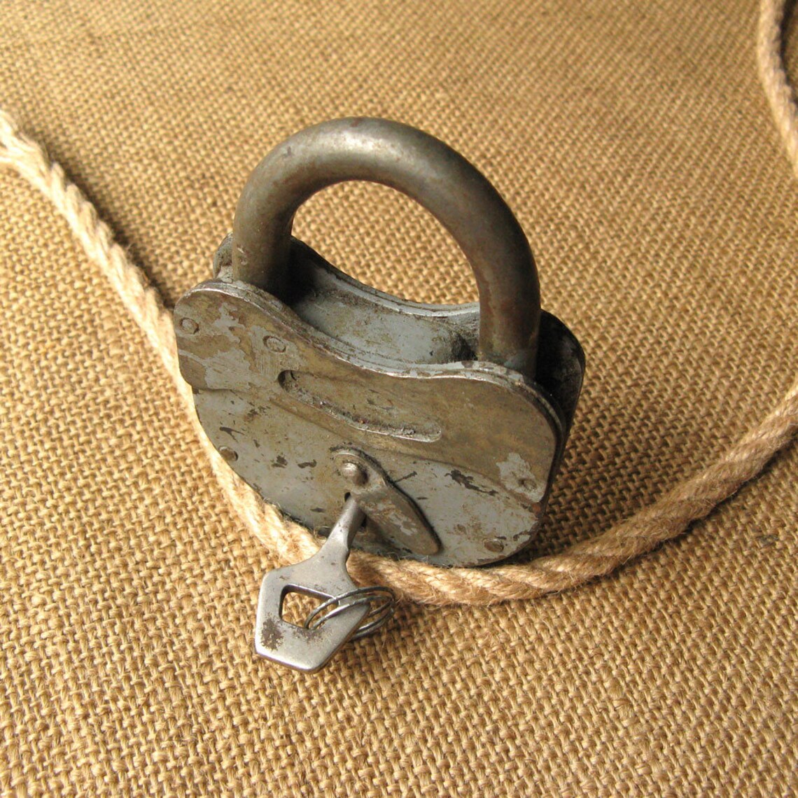 Antique Padlock Wedding Lock Love Lock and Key Retro Lock | Etsy