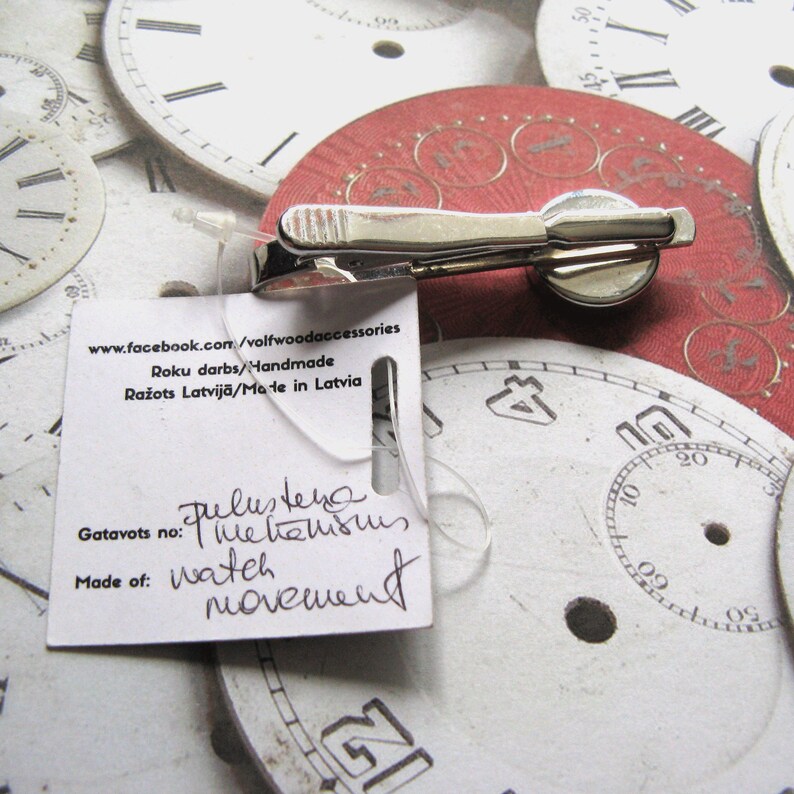 Steampunk Tie Tack Vintage Style Accessory Present for Him - Etsy