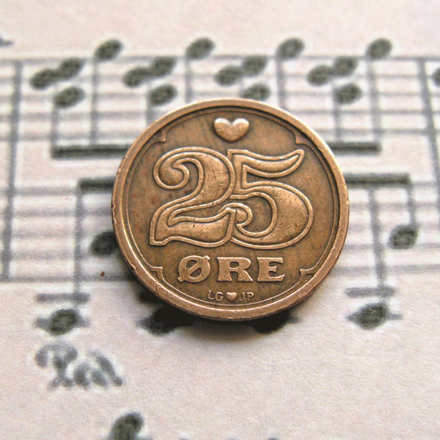 10 Øre Coins 25 Øre Coins 50 Øre Coins Danish Coins Coins | Etsy