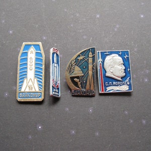Vintage Space Pins, Cosmos Exploration, Space Badge, Space Collectible ...