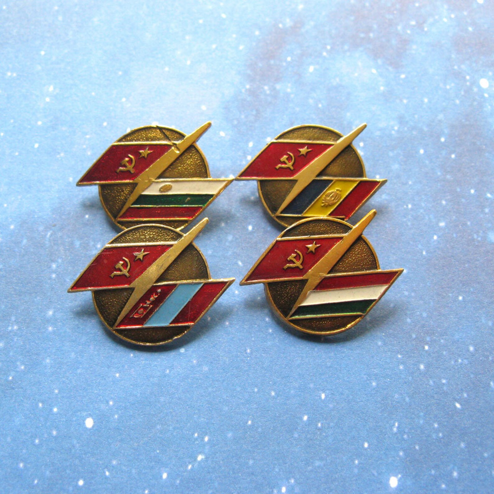 Vintage Space Pins Astronomy Collectible Solar System - Etsy