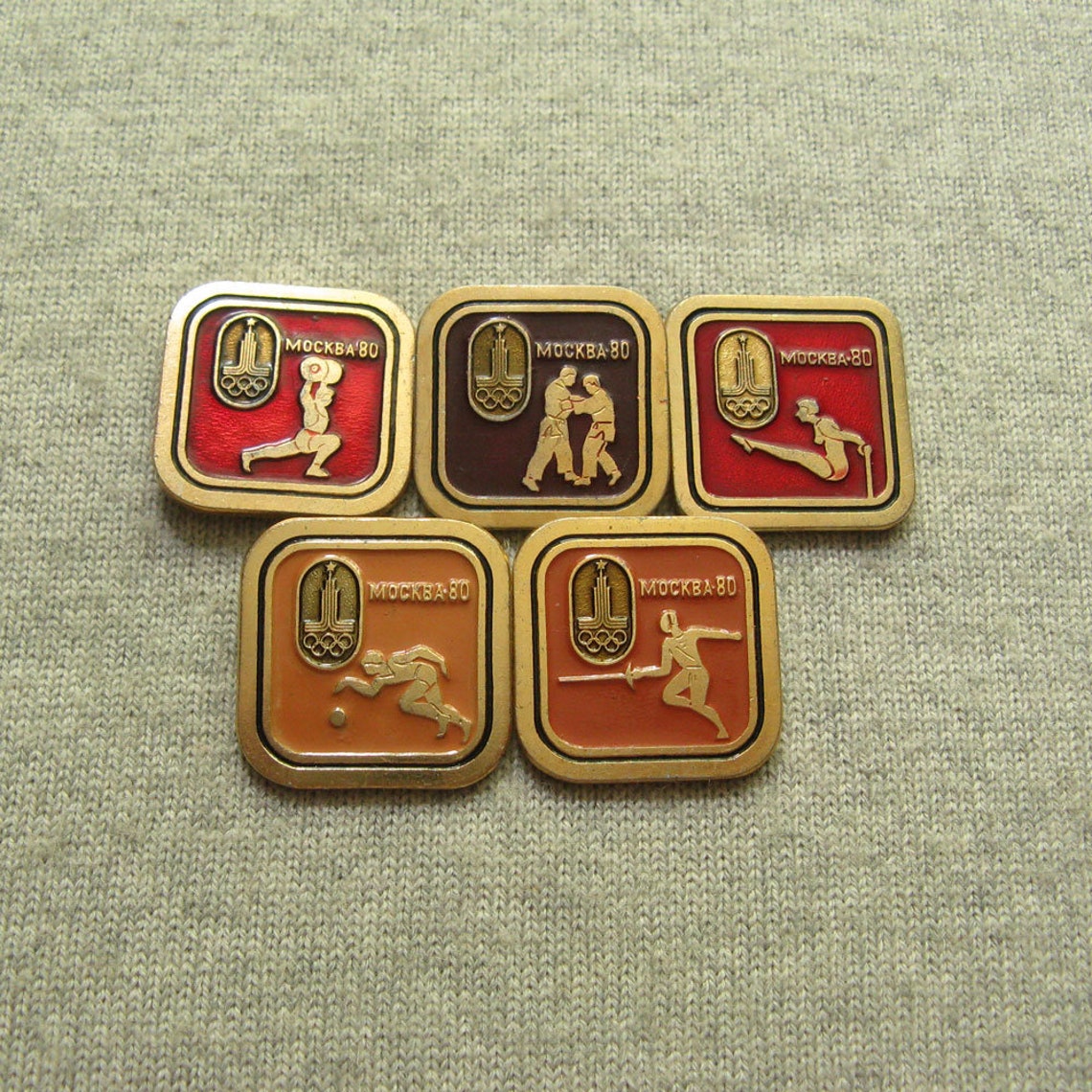 22nd Olympic Games Pins Sports Collectible Summer Olympic | Etsy