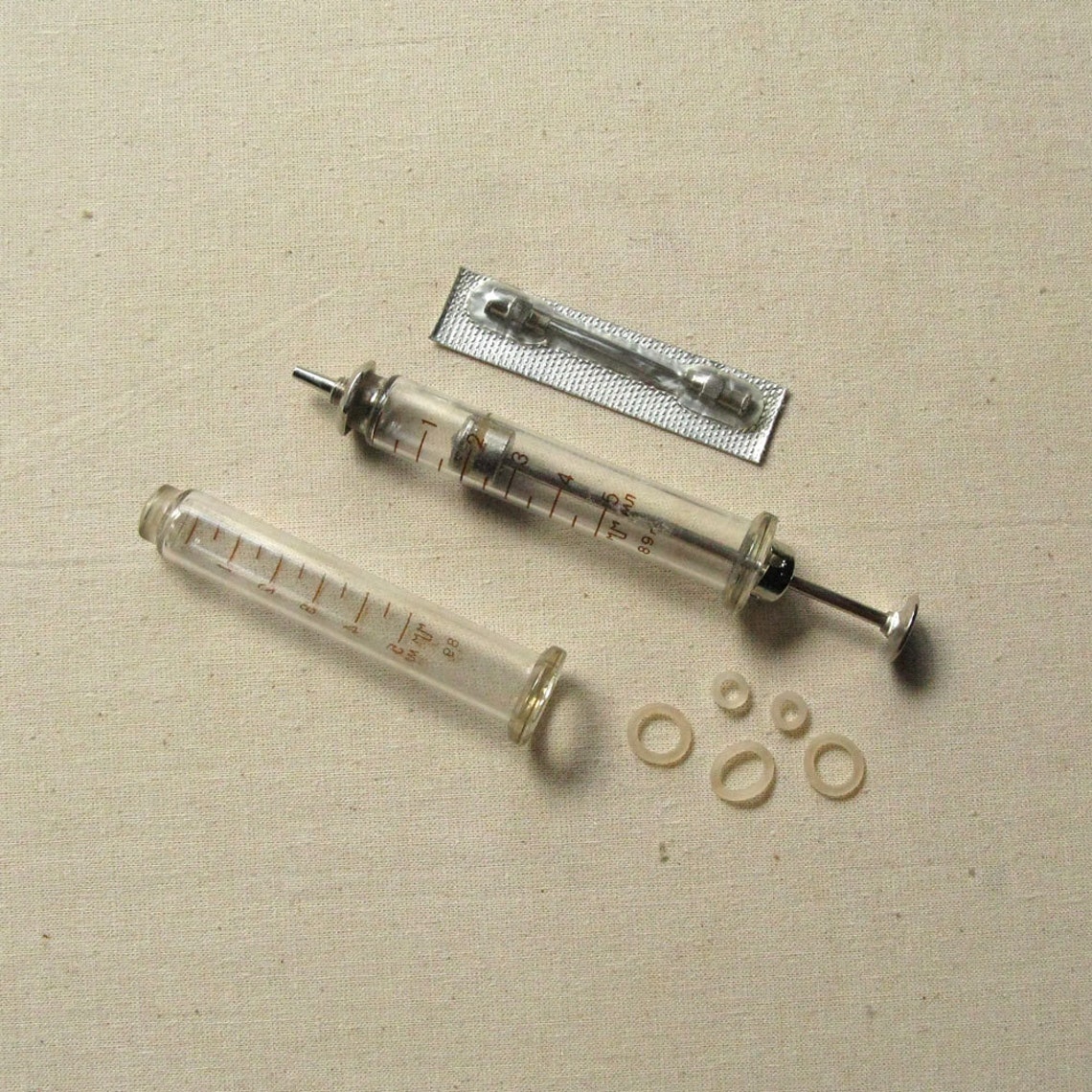 Unused 5 Ml Syringe Pharmacy Décor Medical Alert Antique - Etsy