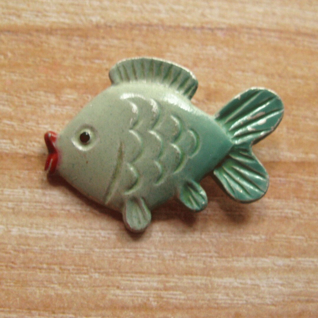 Vintage Fish Pin Pins for Collectors Fish Pin Fish Brooch - Etsy Singapore