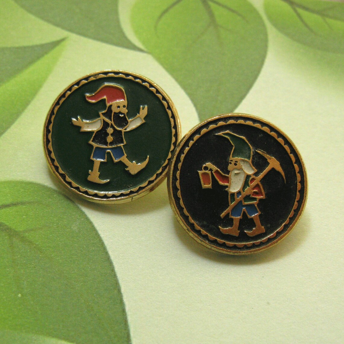 Vintage Cartoon Characters Pins Vintage Enamel Pins Funny - Etsy