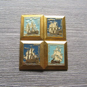 Set of 7 Soviet Pins – Russian Boats, Russian Souvenir, Vintage ...