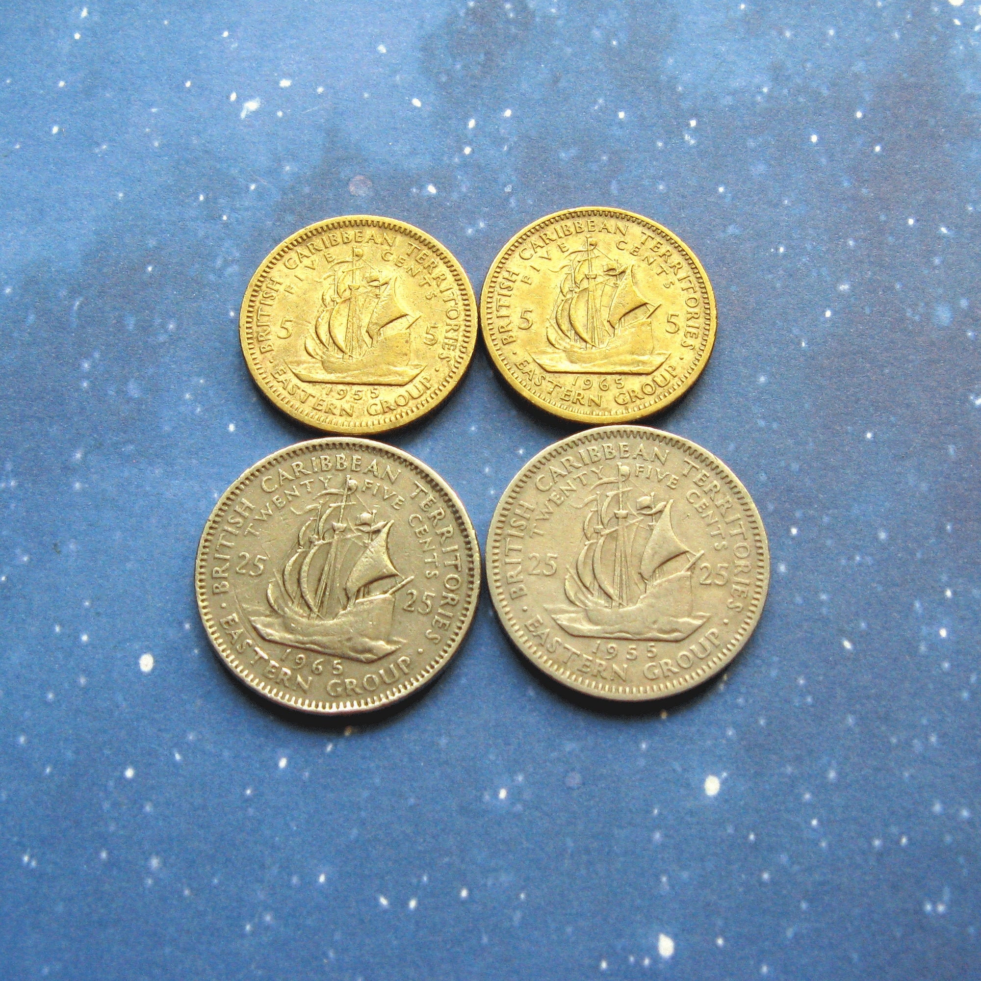 British Caribbean Territories Coins Coins from British | Etsy