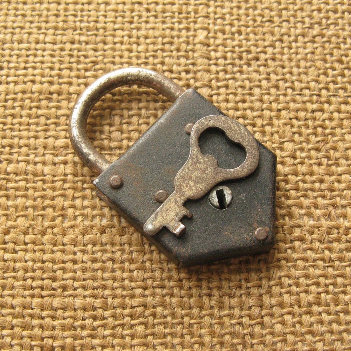 Antique Padlock Wedding Lock Love Lock and Key Retro Lock | Etsy