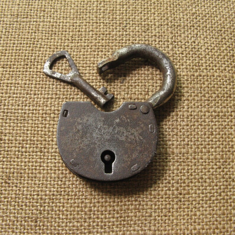 Antique Padlock Wedding Lock Love Lock and Key Retro Lock - Etsy