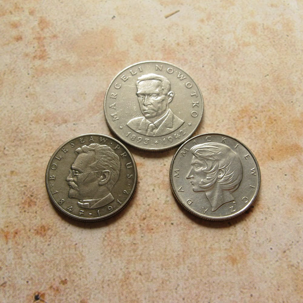 Polish Coins Collectible Coins Old and Vintage Coins | Etsy