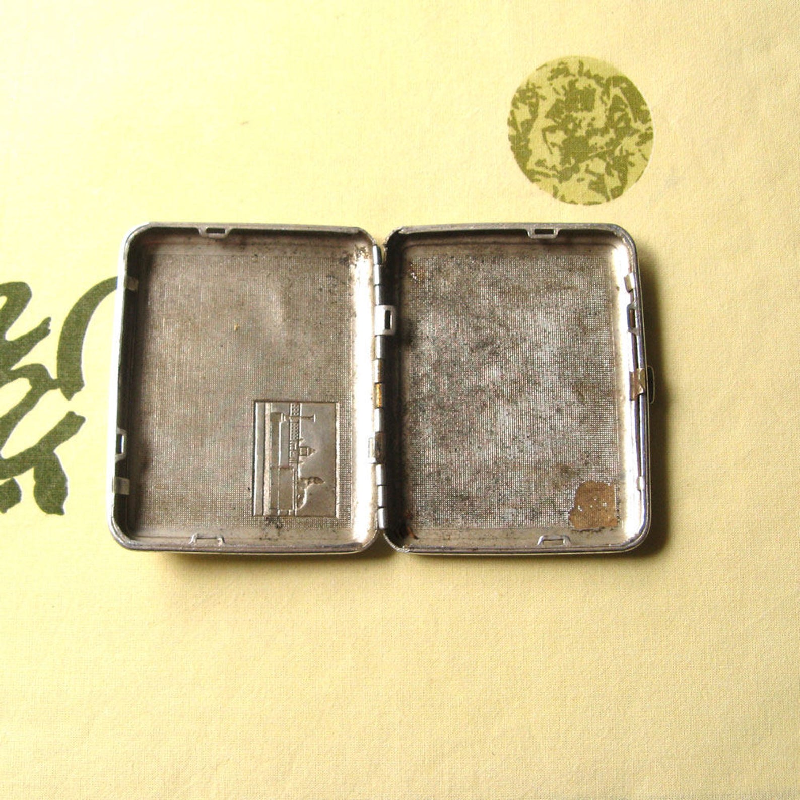 Vintage Cigarette Case Old Cigarette Box Ornate Cigarette | Etsy