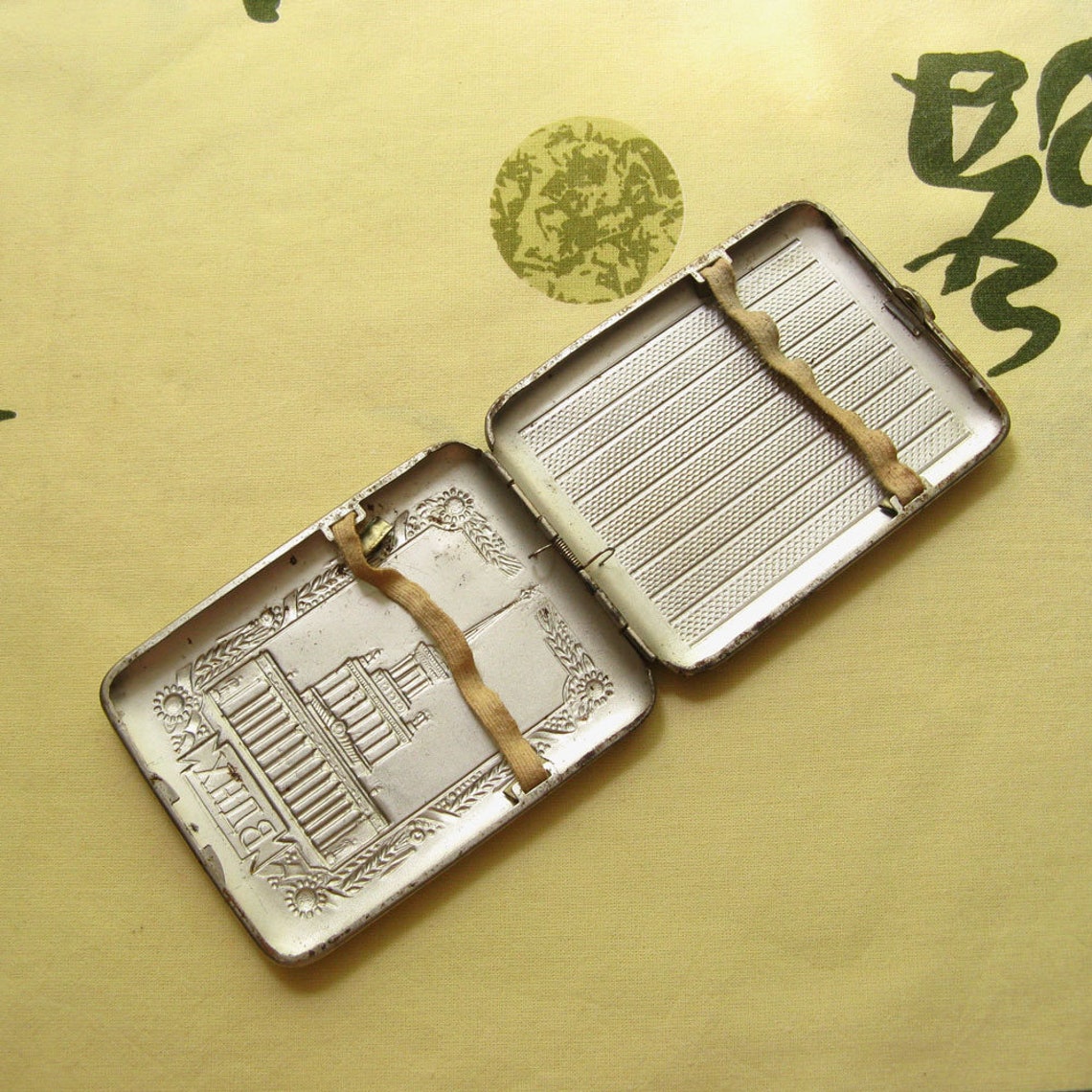 Vintage Cigarette Case Old Cigarette Box Ornate Cigarette | Etsy