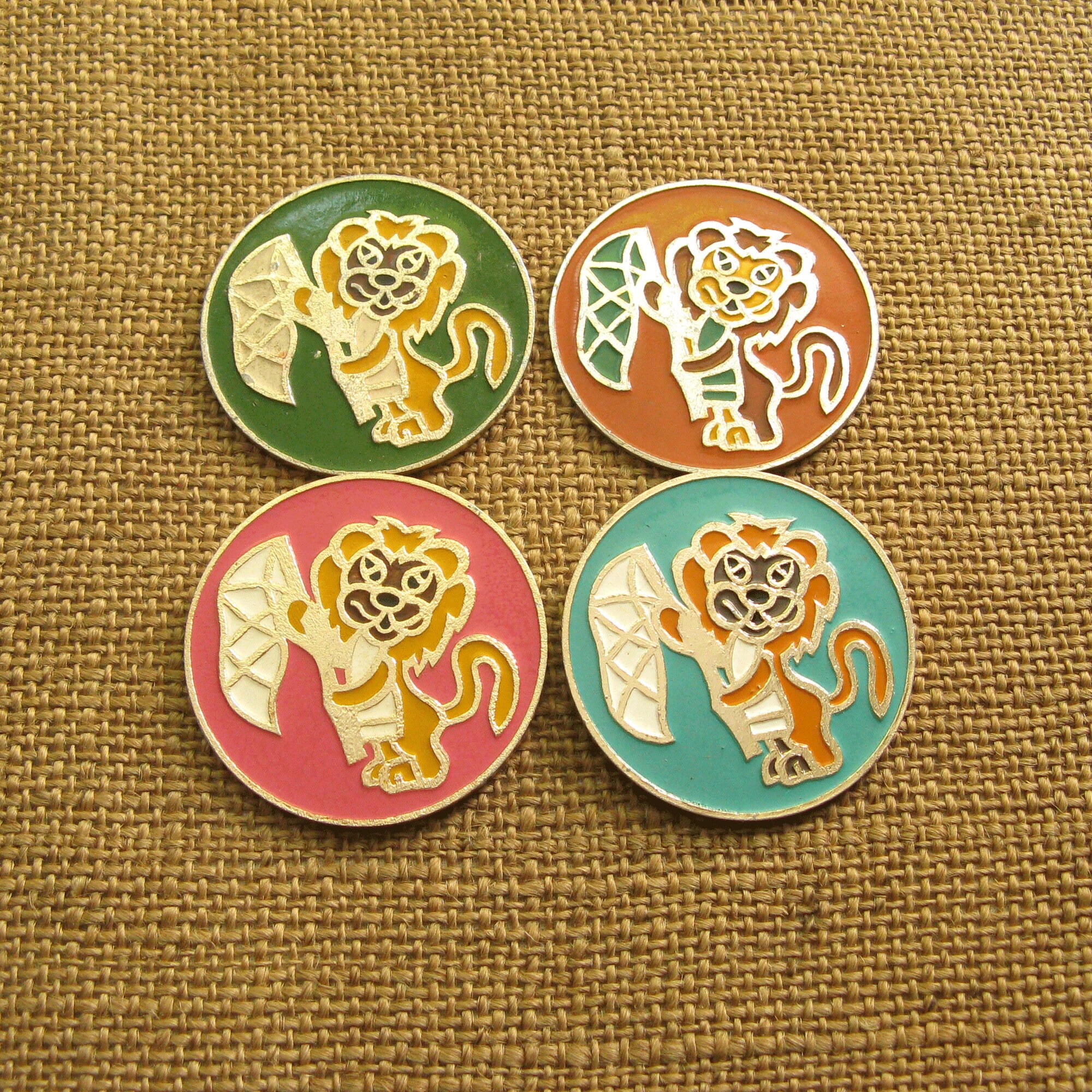 Vintage Cartoon Characters Pin Cartoon Badge Pins for - Etsy UK
