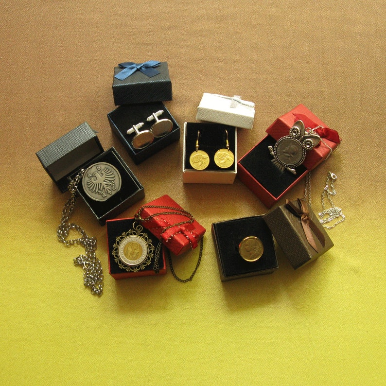 Coin Jewelry Coin Art Collectible Coin Birthday Jewelry - Etsy