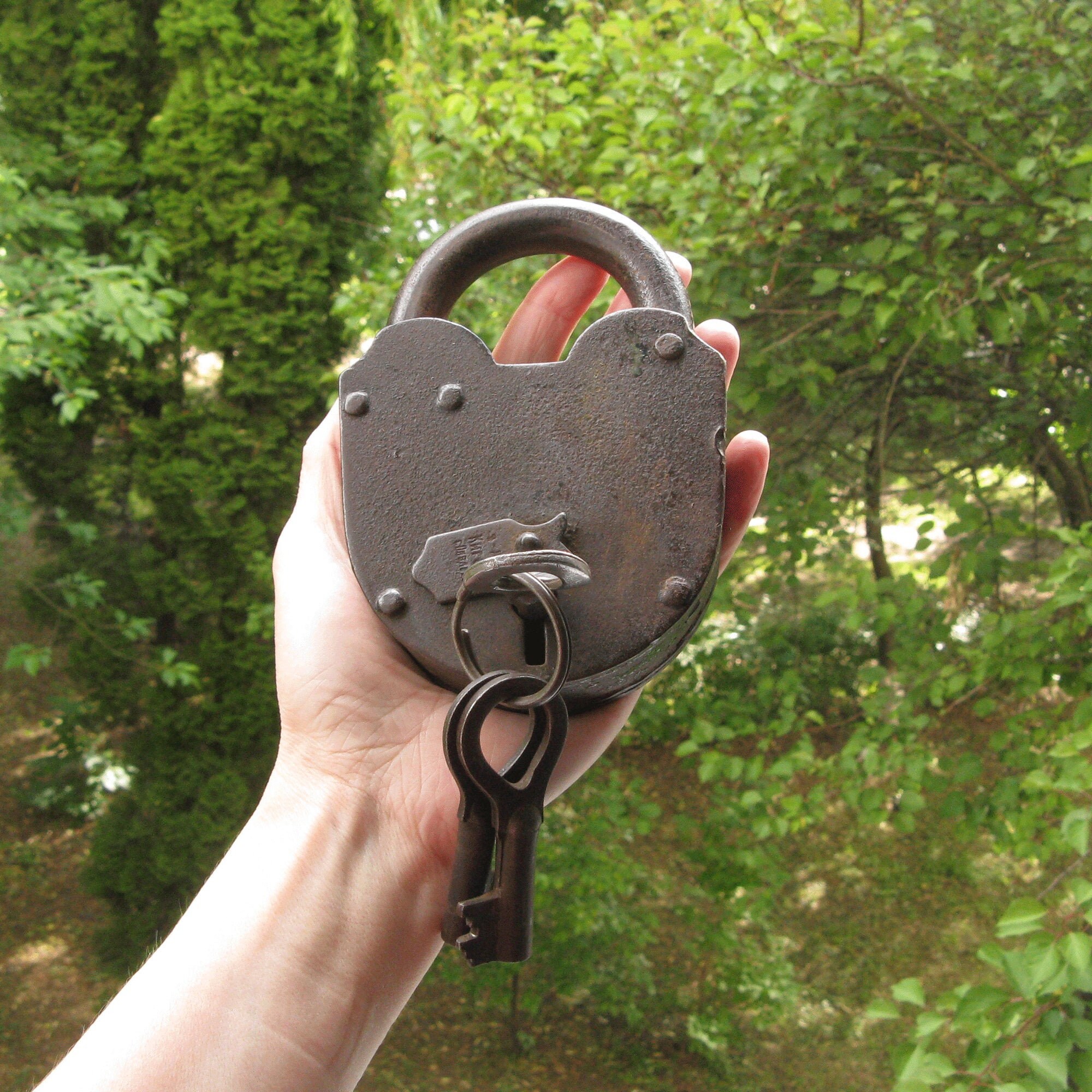 Antique Padlock Wedding Lock Love Lock and Key Retro Lock | Etsy