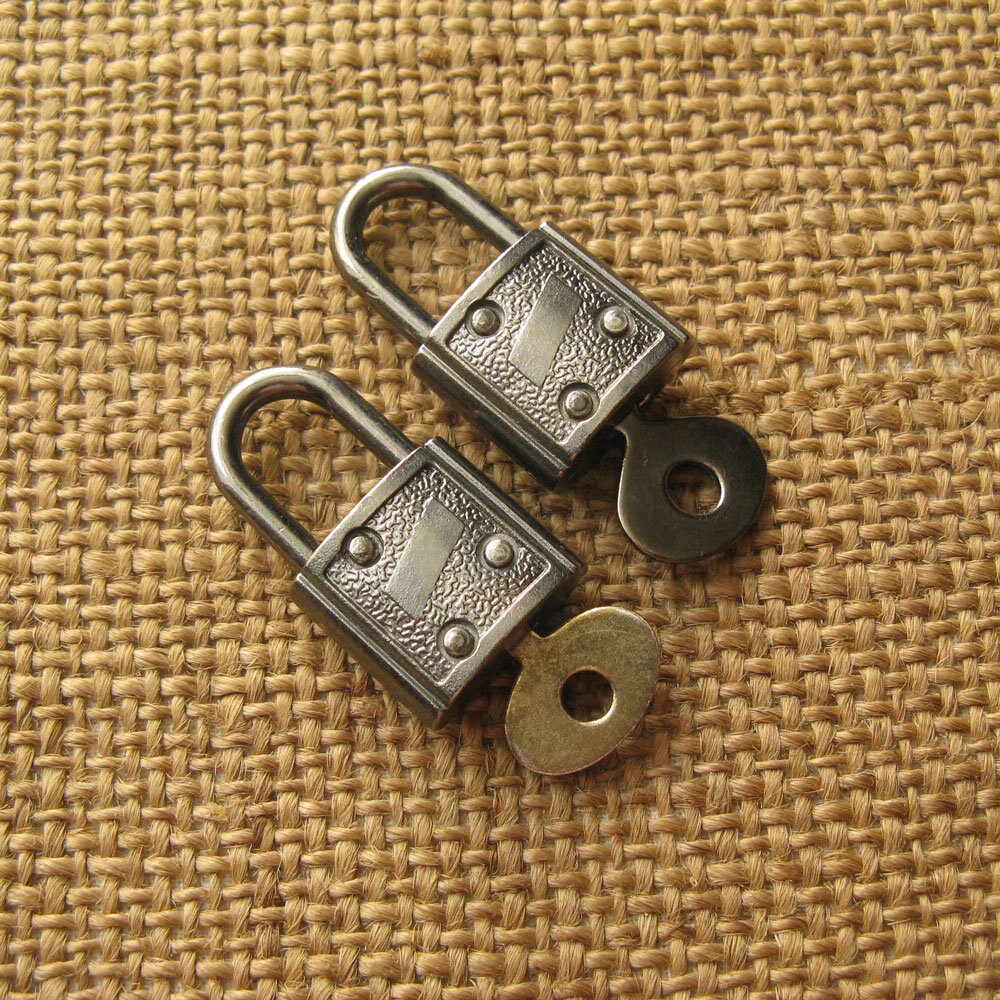 6 Small Antique Padlocks Wedding Lock Love Lock and Key | Etsy