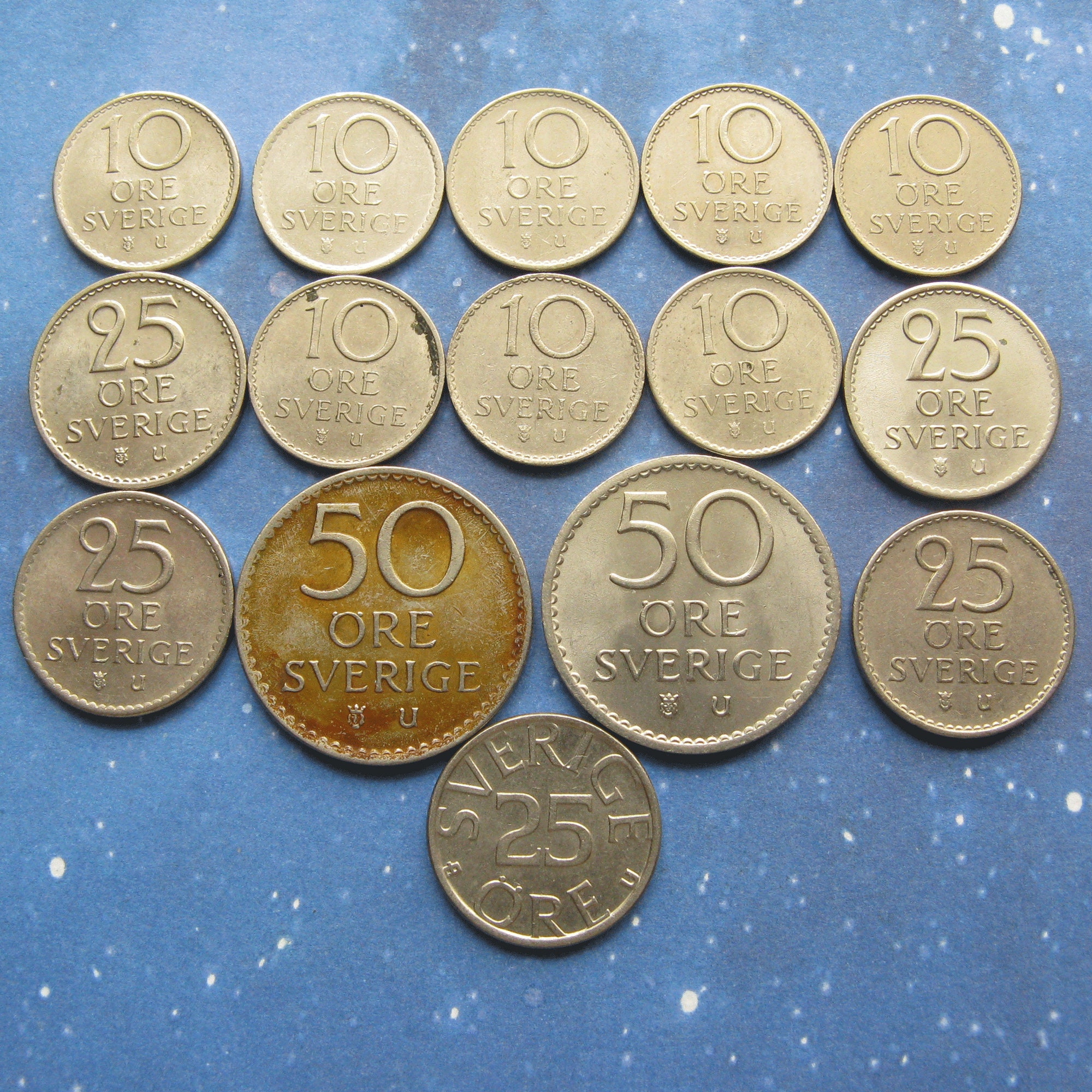 Swedish Coins Øre Coins Swedish Money Coins from Sweden | Etsy