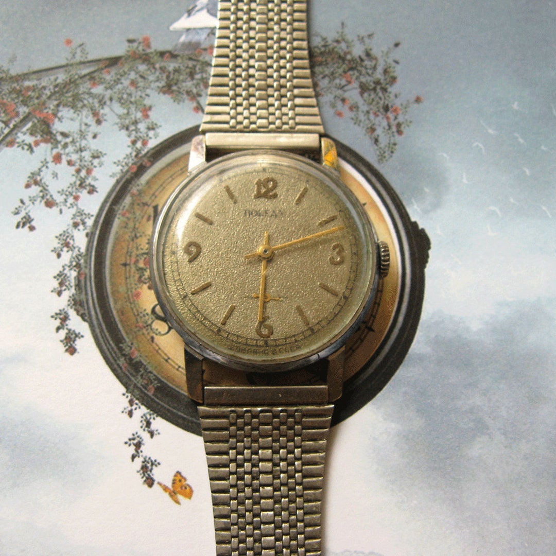 Vintage Pobeda USSR Watch: Serviced Mechanical Mens Wristwatch - Etsy