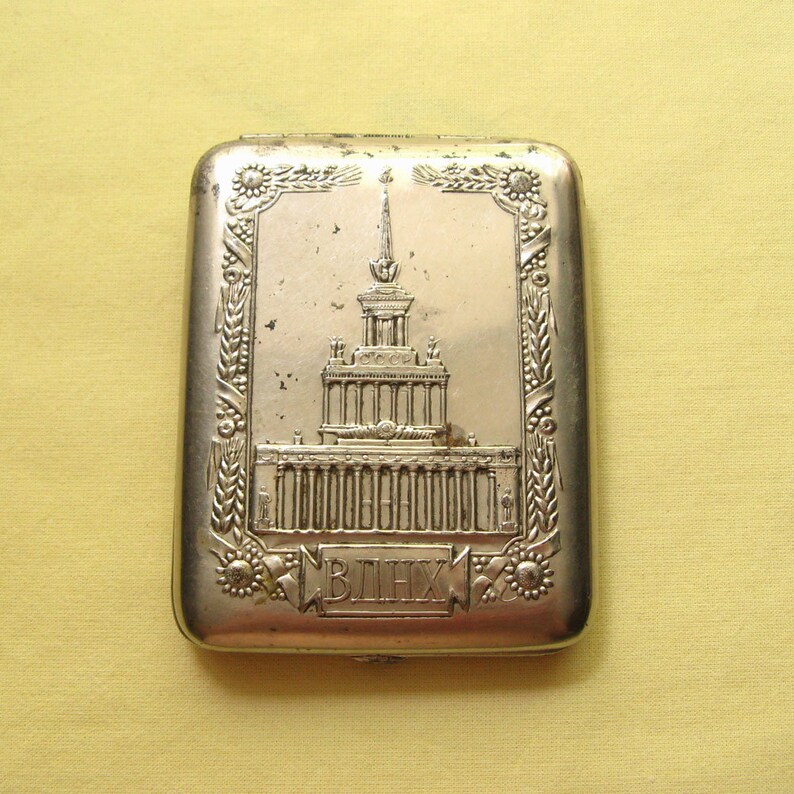 Vintage Cigarette Case Old Cigarette Box Ornate Cigarette | Etsy