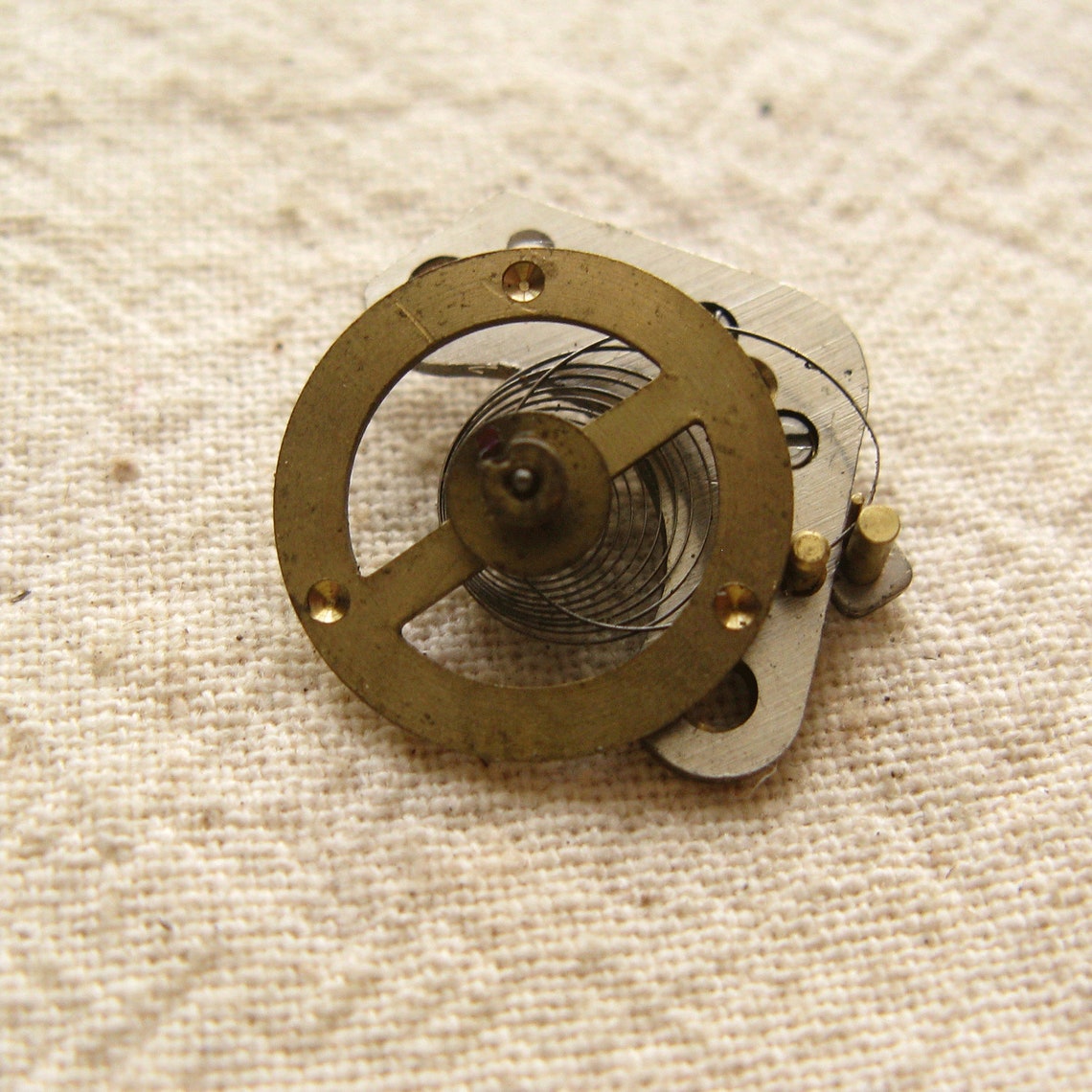 Vintage Clock Parts Retro Brass Cogs Metal Shop Supplies | Etsy