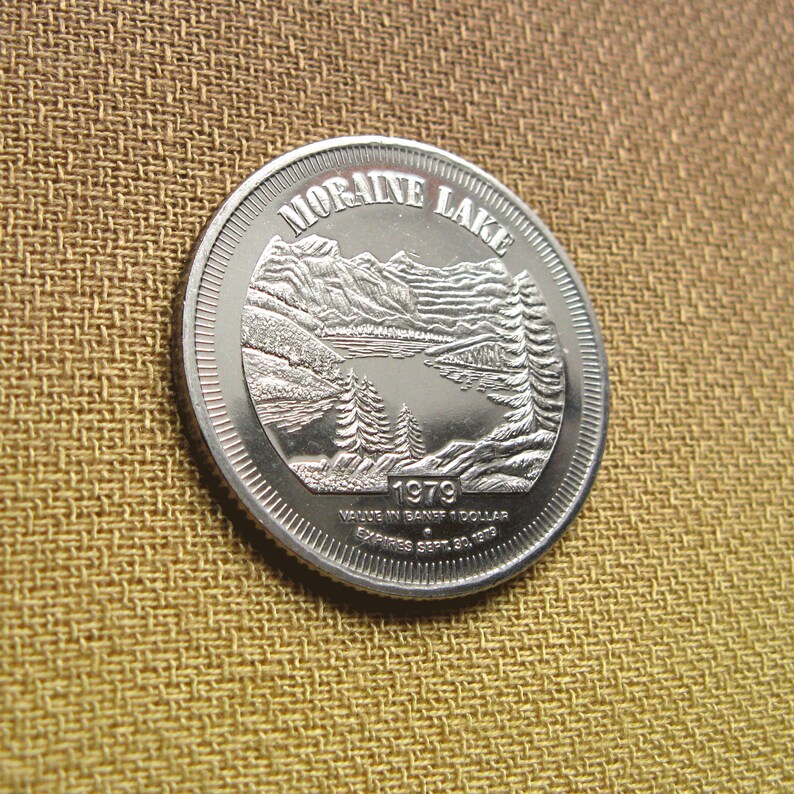 1979 Banff Lake Louise Dollar Coin Canadian Coin Token Coin - Etsy