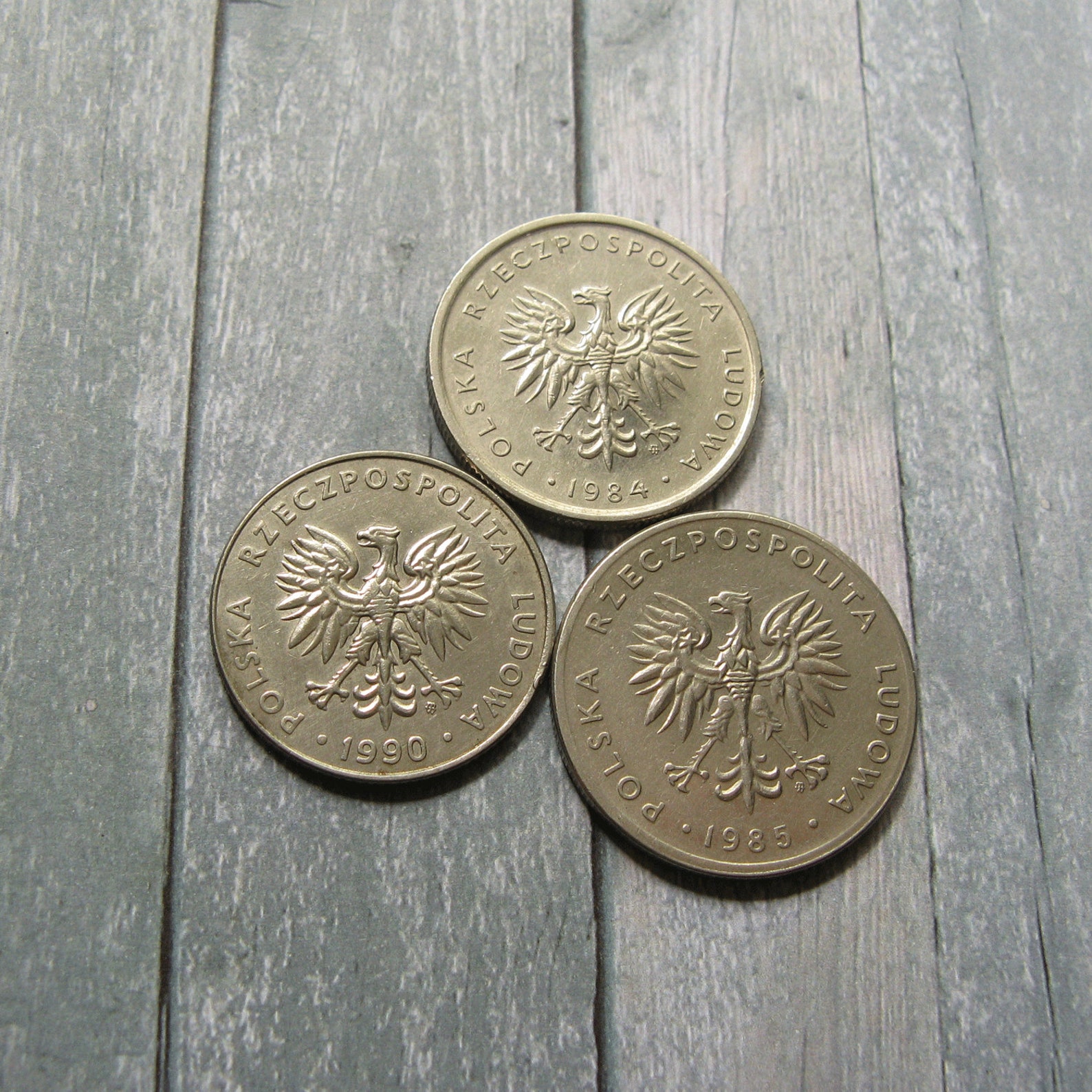 Polish Coins Coins for Collection Polish Money Coin From - Etsy