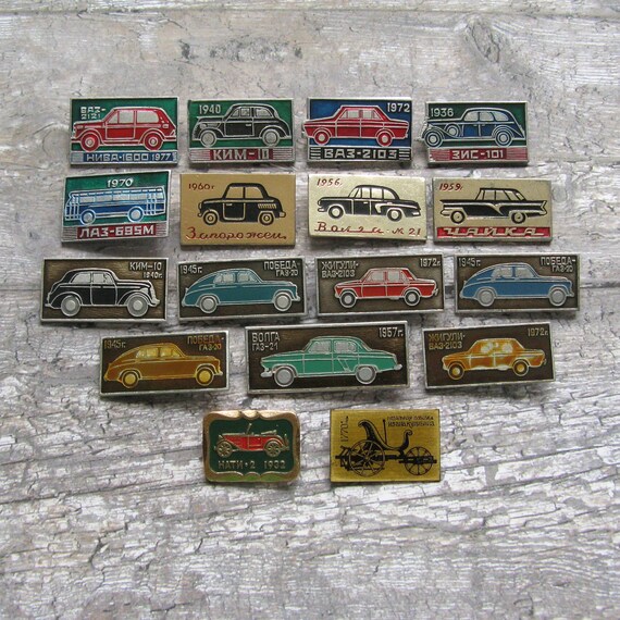 Vintage Cars Pins Vintage Car Art Car Badge Old Car Emblem | Etsy