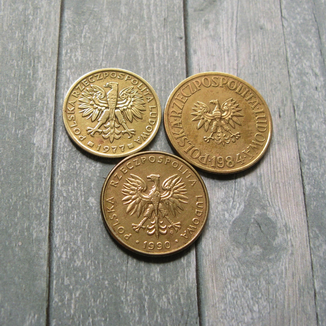 Polish Coins Coins for Collection Polish Money Coin From - Etsy