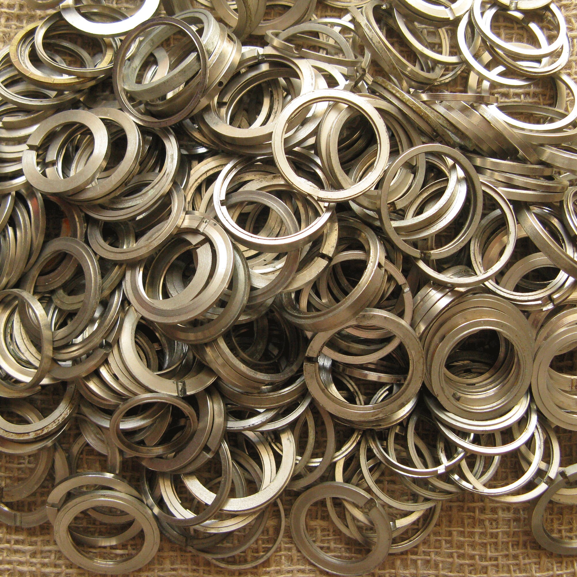 Wrist Watch Parts Watch Cases Parts Vintage Metal Rings | Etsy